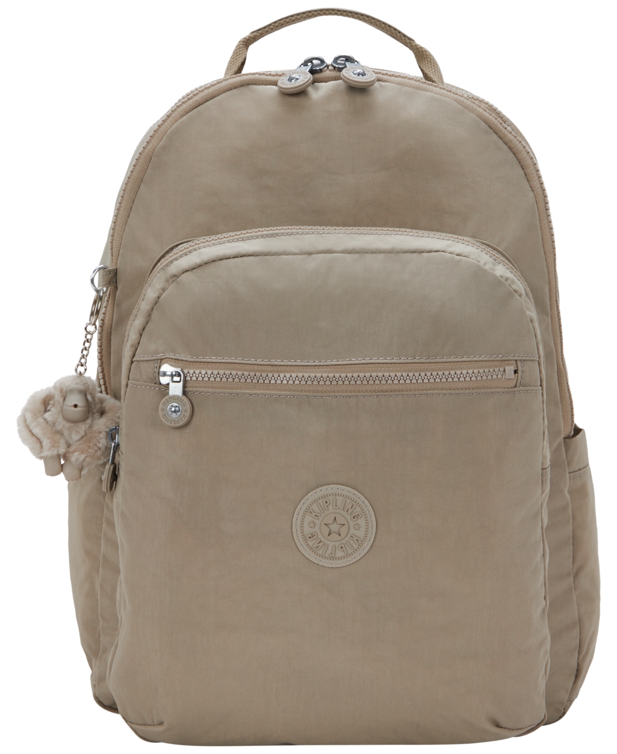 Click here for Kipling Seoul Lap 15 Laptop Backpack - Soft Taupe prices