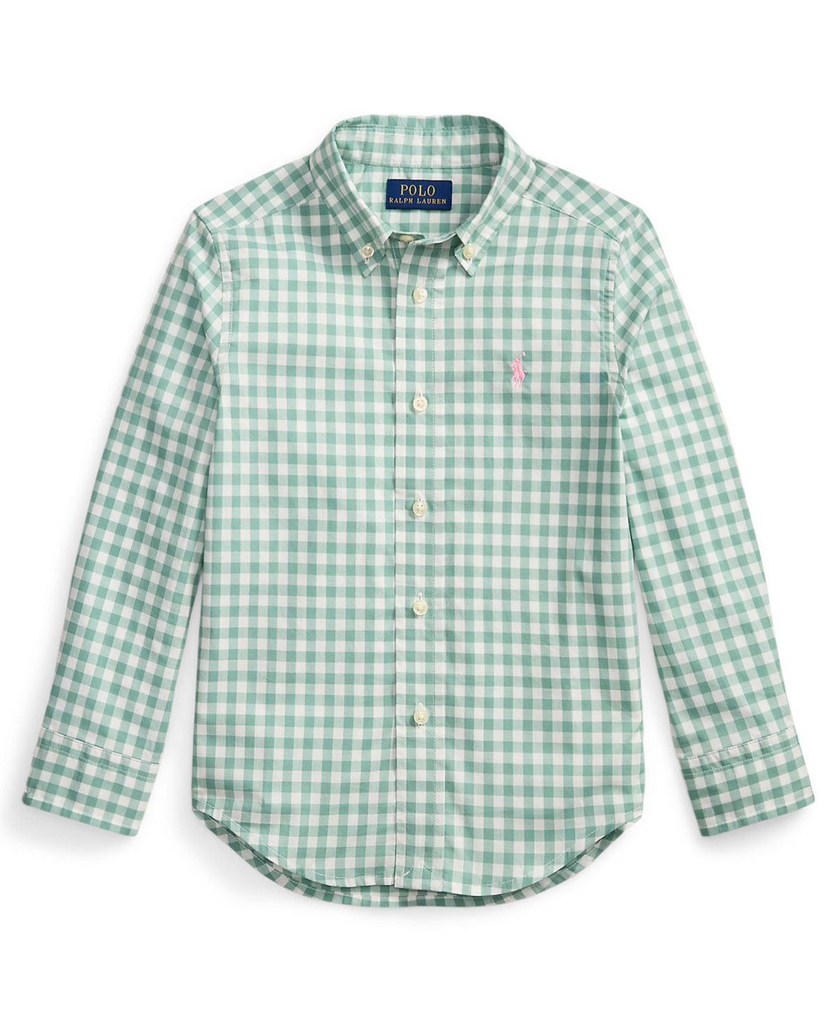 Click here for Polo Ralph Lauren Boys 2-7 Plaid Button-Down Popli... prices