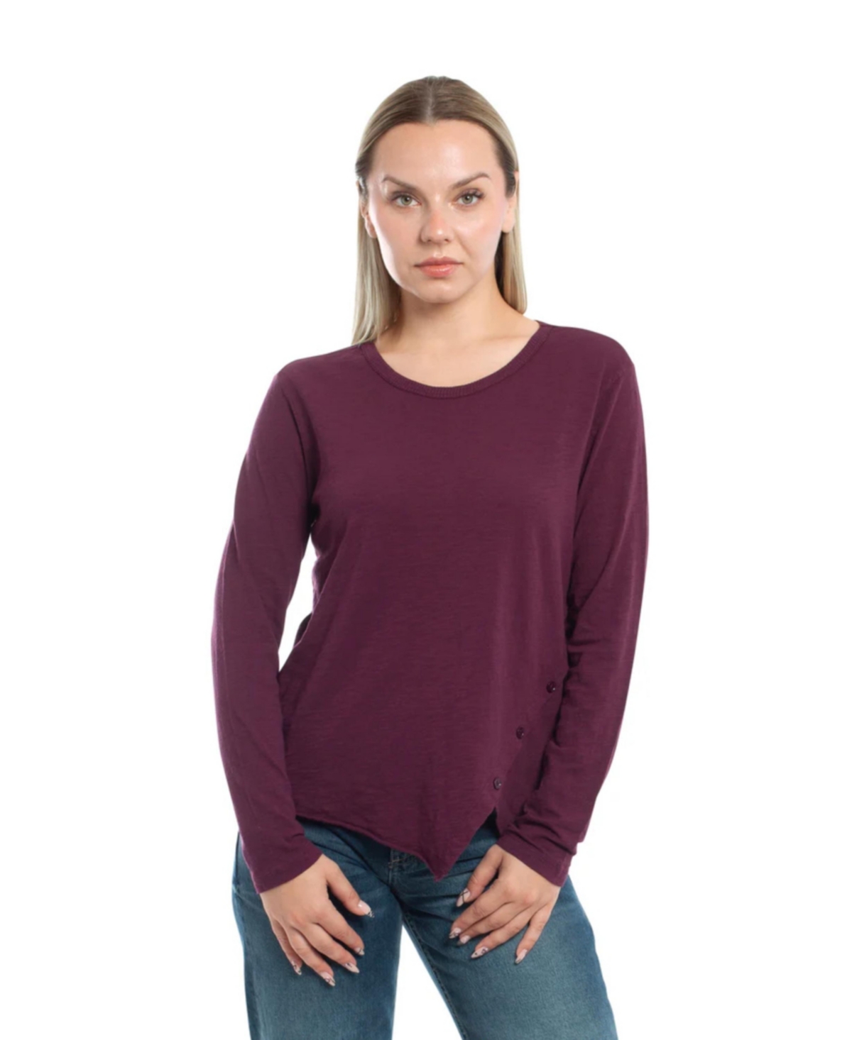 Click here for Wilt Clothing Womens Long Sleeve with Asymmetrical... prices