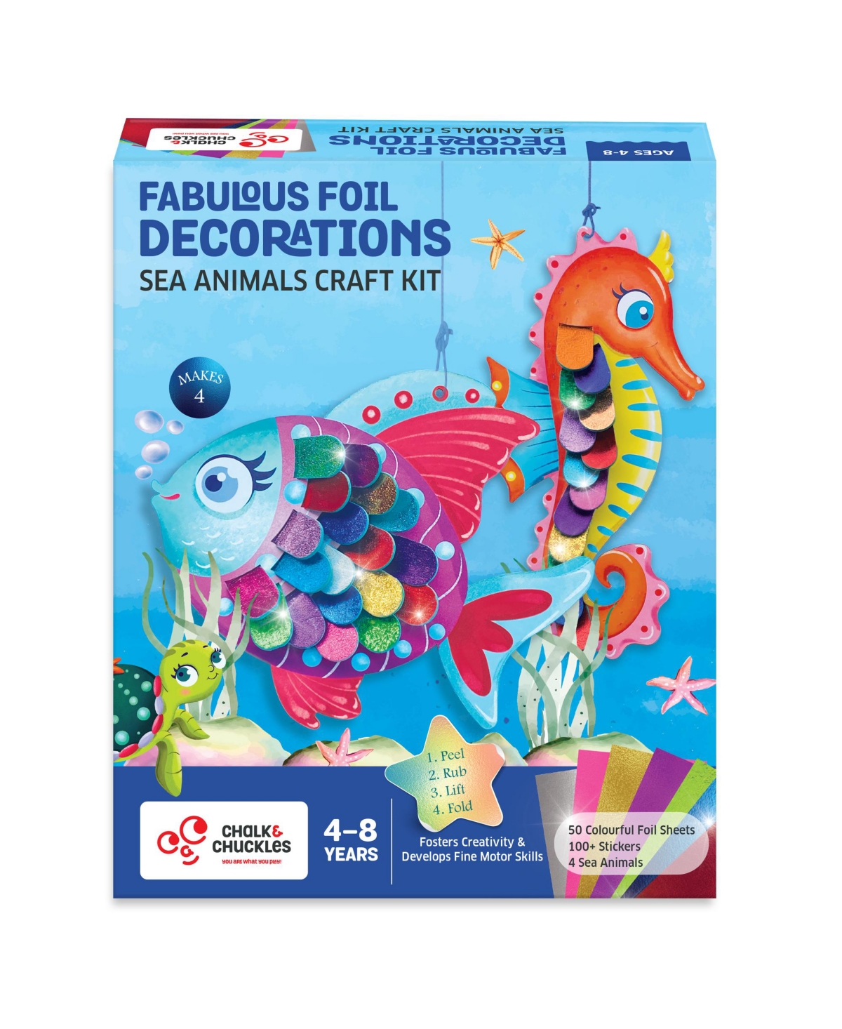 Click here for Chalk & Chuckles Foil Decorations-Sea Animals prices