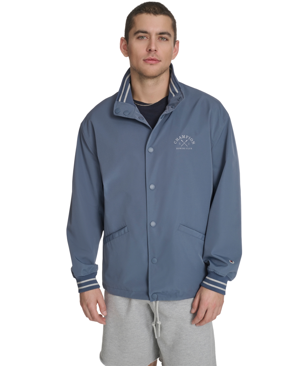 Click here for Champion Mens Flex Tech Rowing Club Coaches Jacket... prices