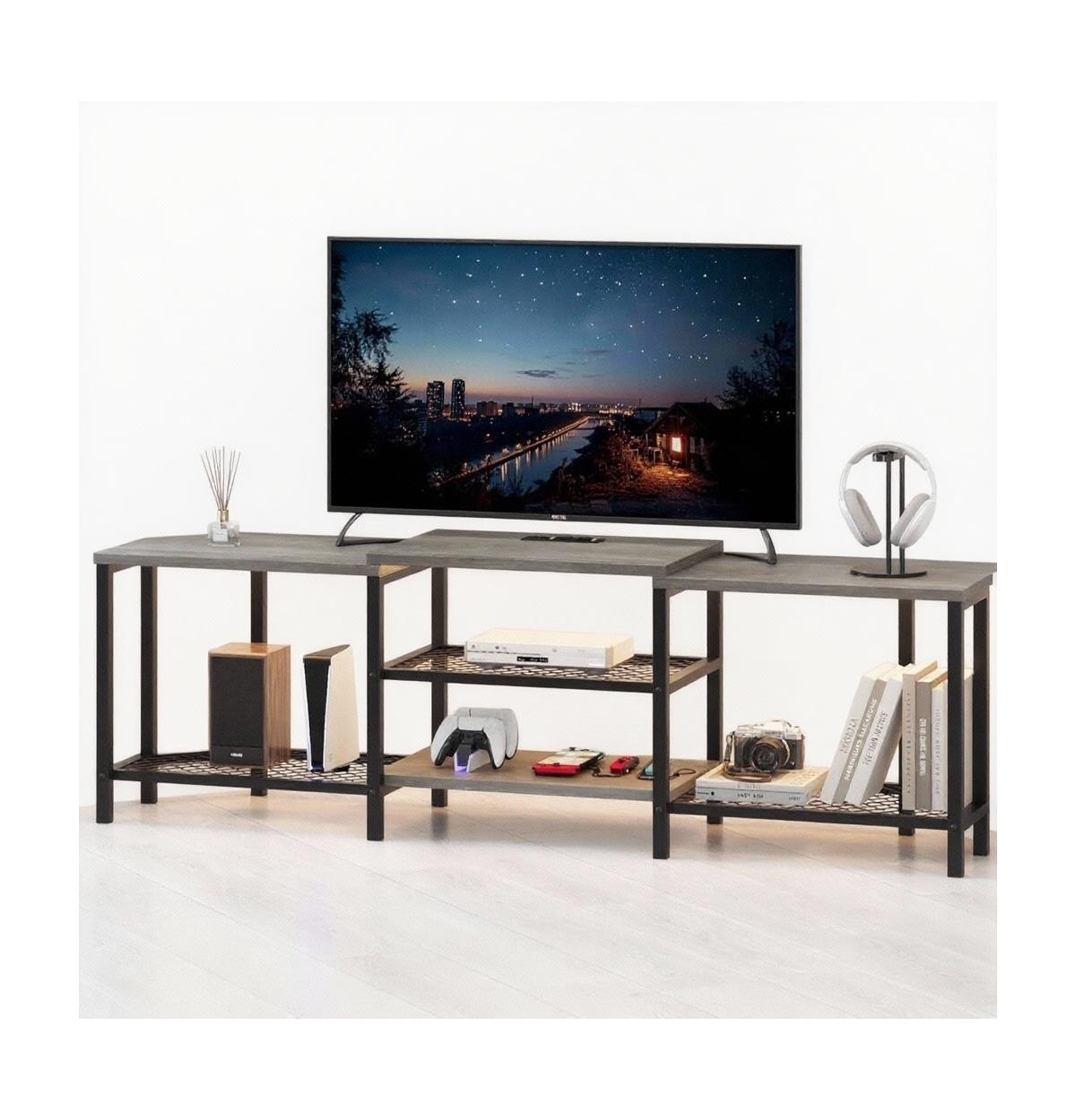 Click here for Gaomon Led Tv Stand with Power Outlets & Rgb Light... prices