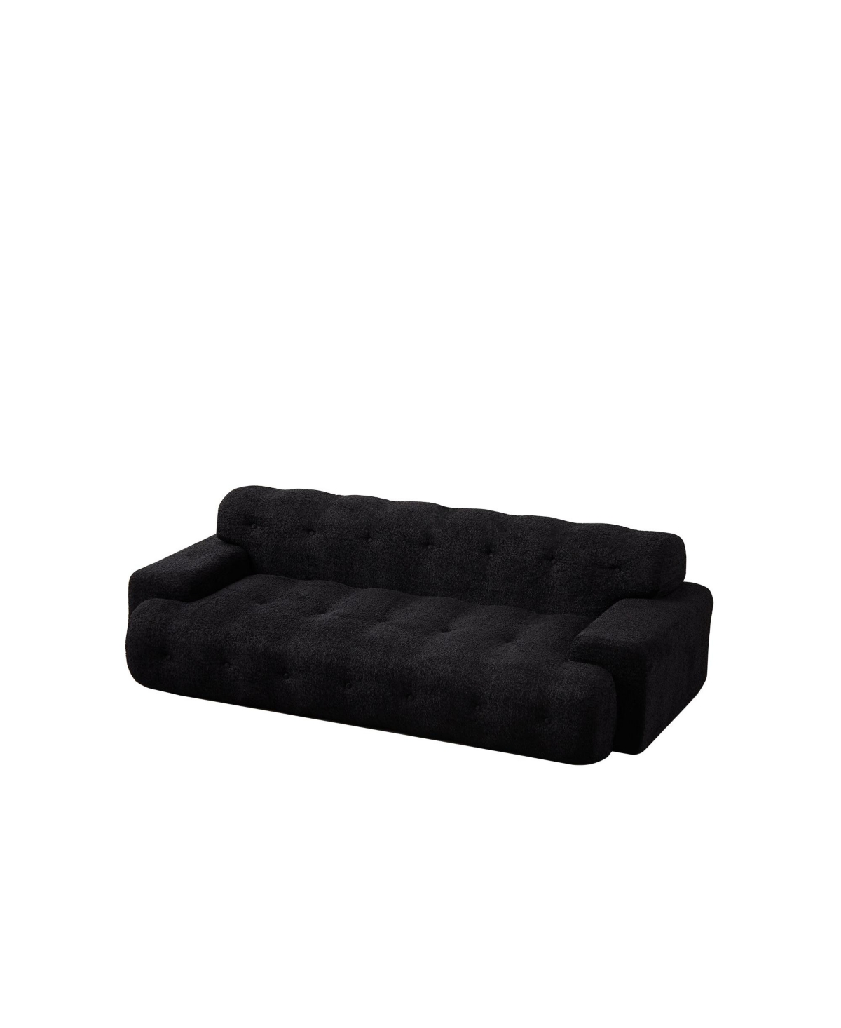 Click here for Clihome 87.4 Inch Tufted 3-Seater Sofa with Square... prices