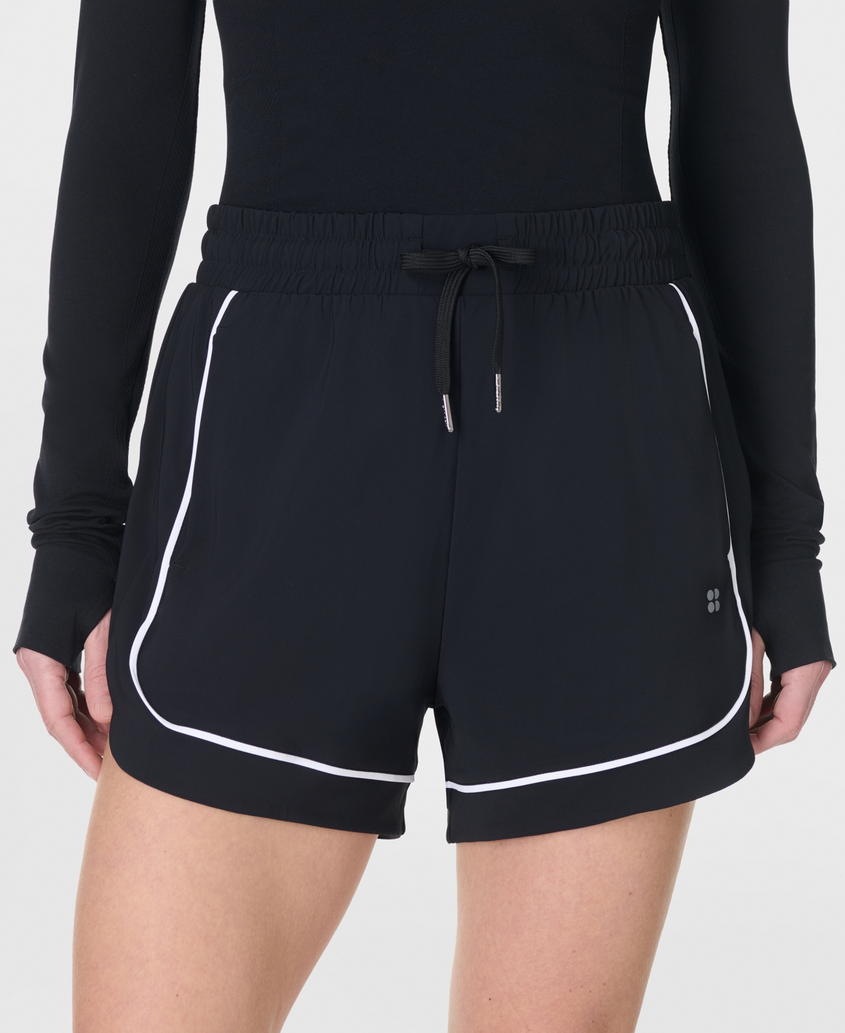 Click here for Sweaty Betty Womens Regular-Fit Explorer Shorts -... prices