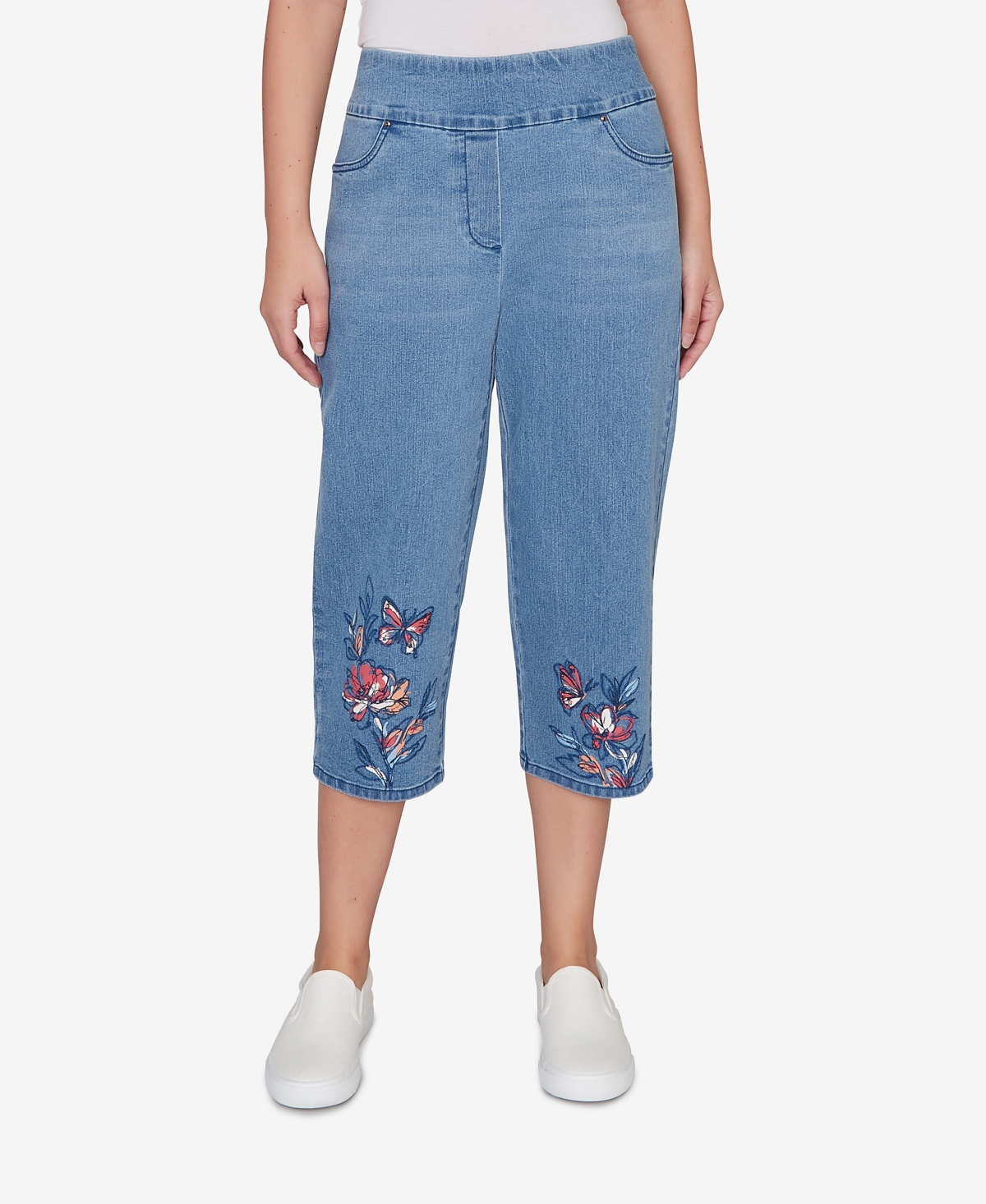 Click here for Alfred Dunner Womens Austin Floral Butterfly Print... prices