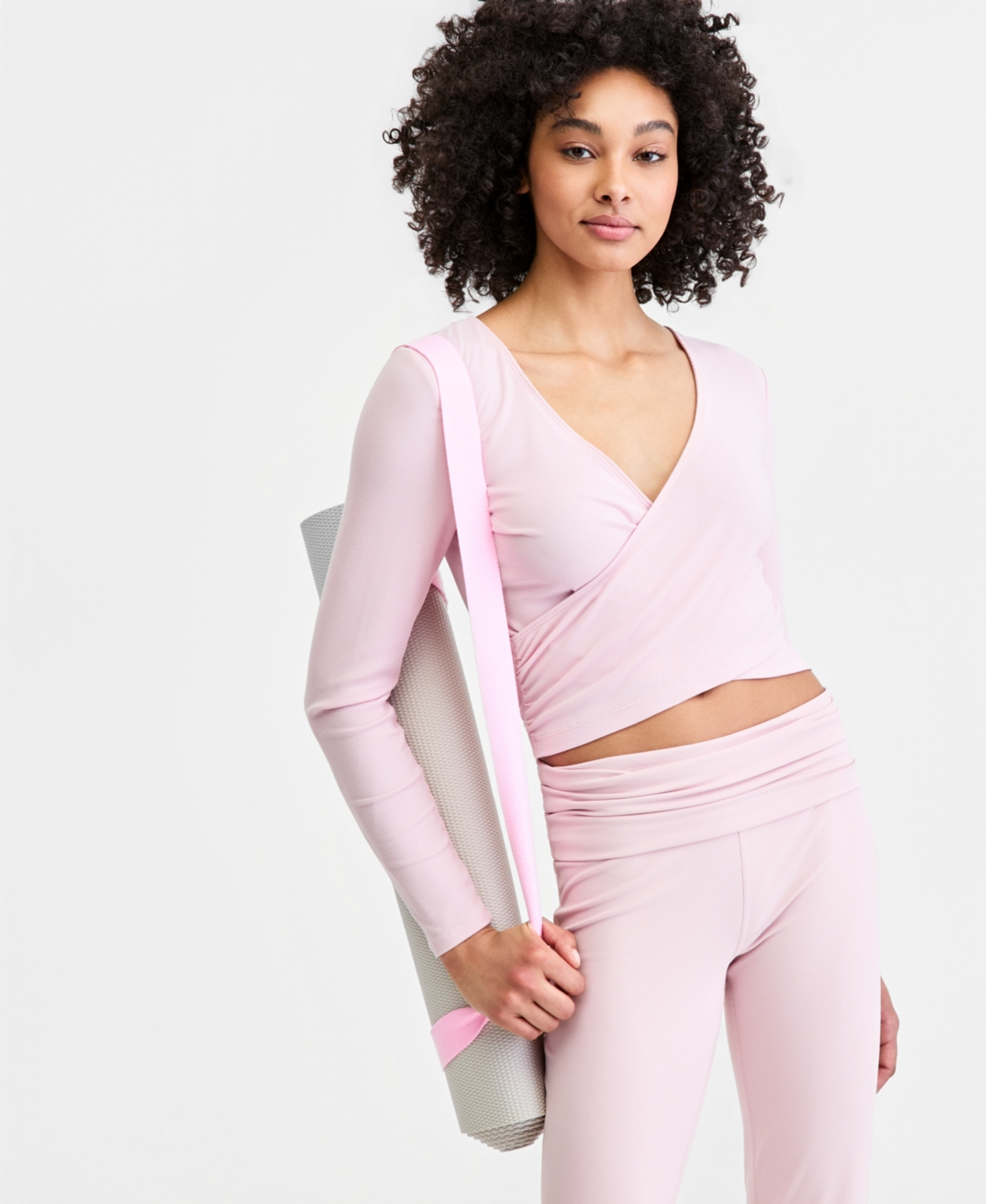 Click here for Id Ideology Womens Surplice Reversible Long-Sleeve... prices