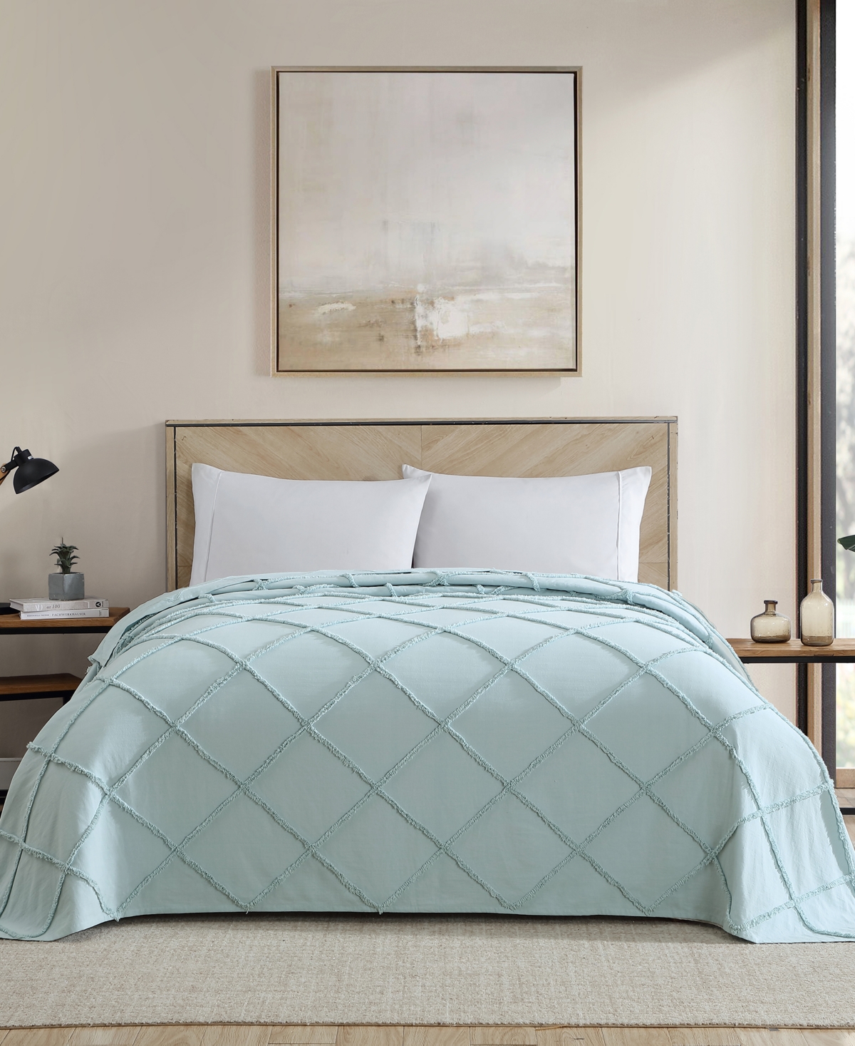 Click here for Elle Decor Chenille Classic Bedspread  Twin - Latt... prices