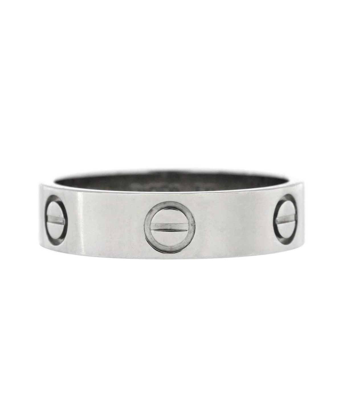 Click here for Pre-Owned Cartier Love Band Ring - Platinum (pt950... prices