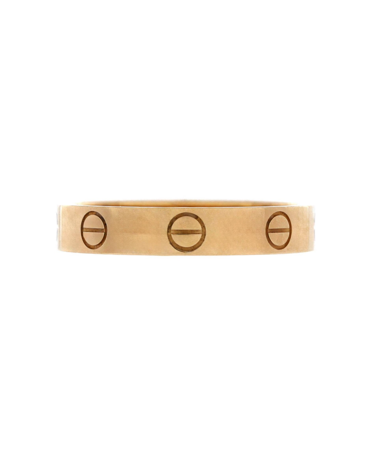 Click here for Pre-Owned Cartier Love Band Ring - 18k yellow gold prices