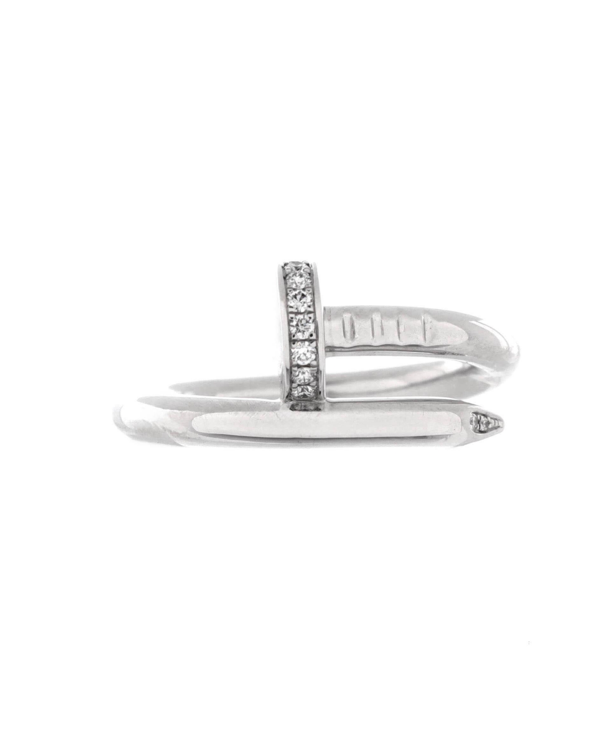 Click here for Pre-Owned Cartier Juste un Clou Ring - 18k white g... prices
