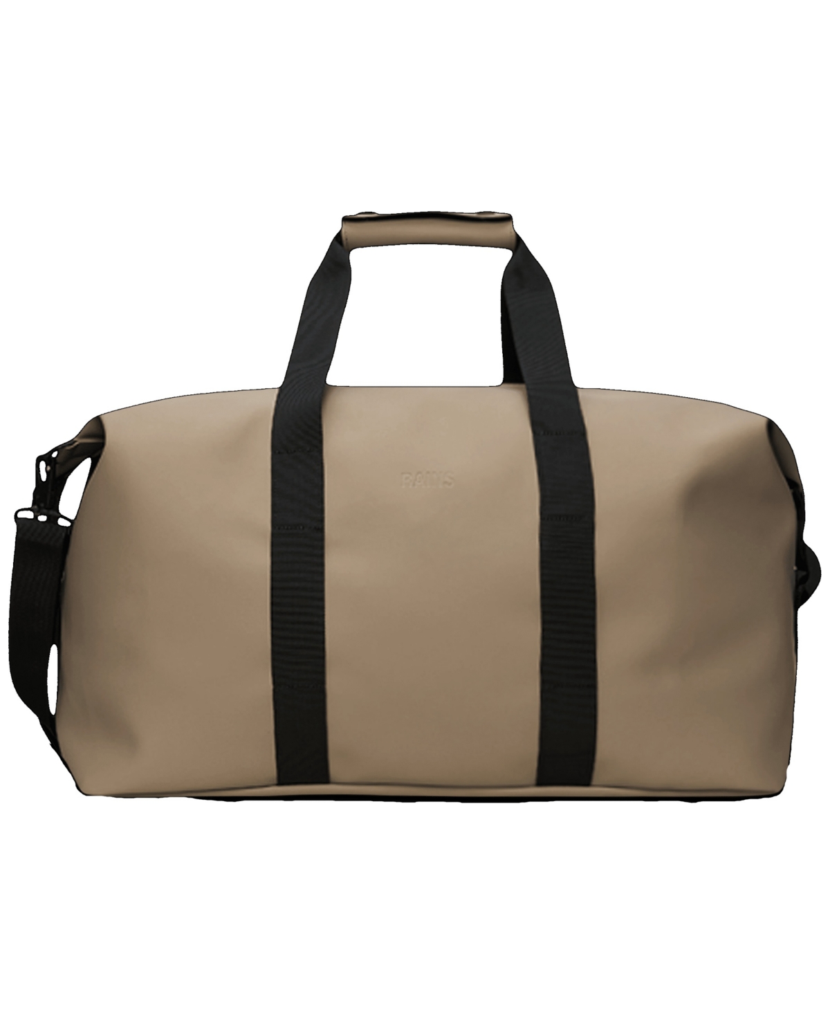 Click here for Rains Mens Hilo Weekend Bag - Beige prices