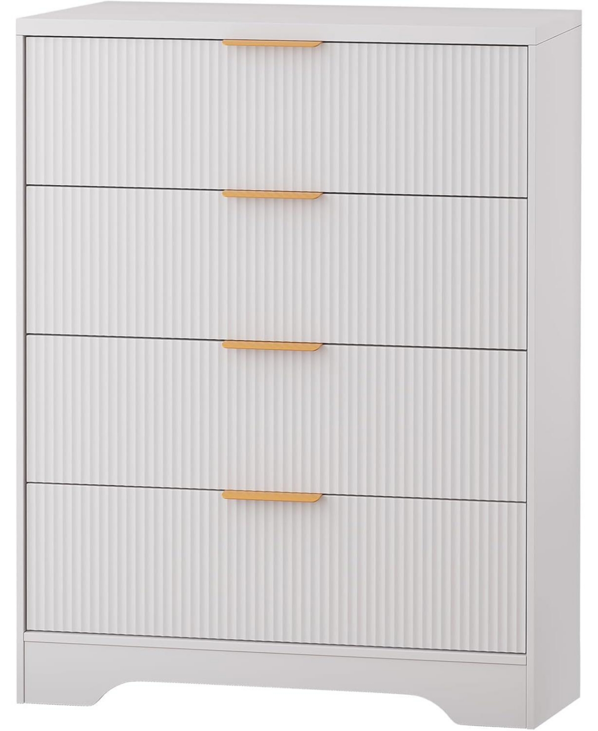 Click here for gaomon Fluted Dresser for Bedroom with 4 Drawers... prices