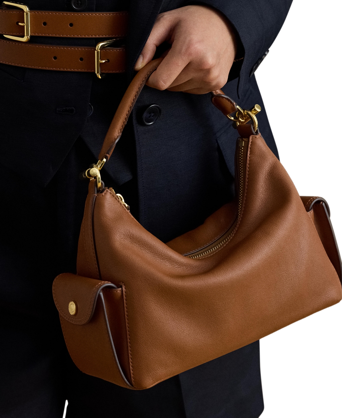 Click here for Lauren Ralph Lauren Small Blaike Shoulder Bag - La... prices