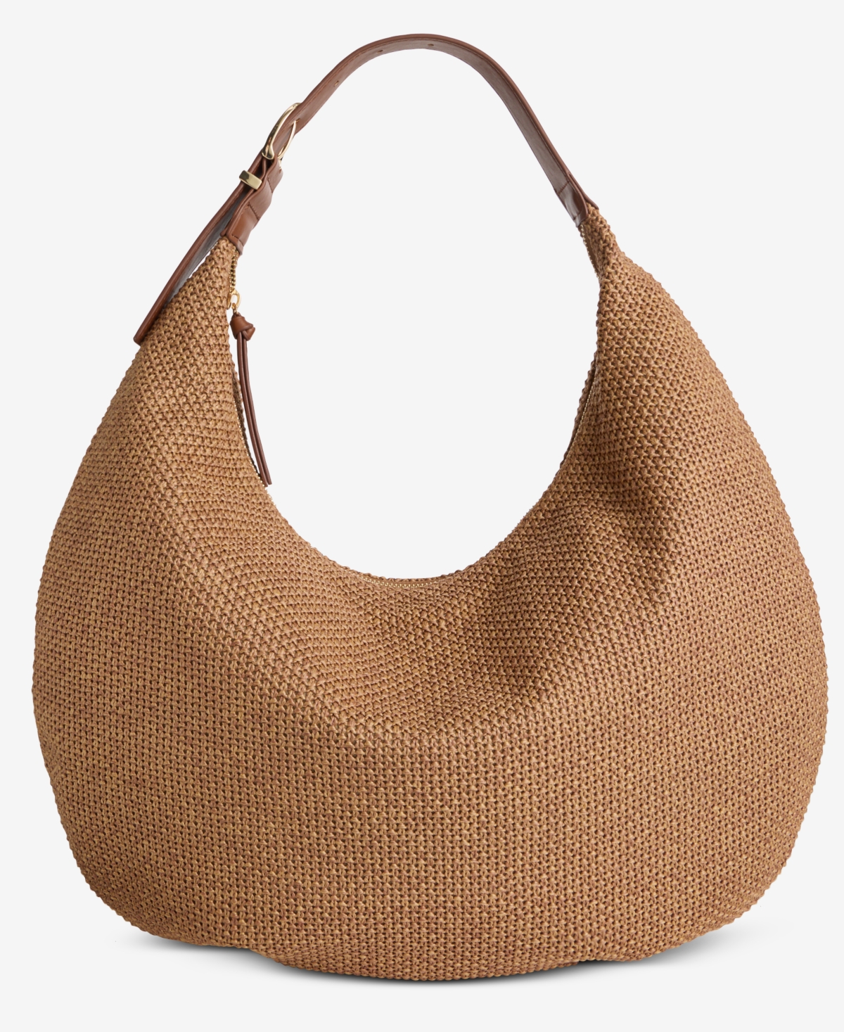 Click here for On 34th Joenii Extra-Large Straw Hobo Bag  Macys E... prices