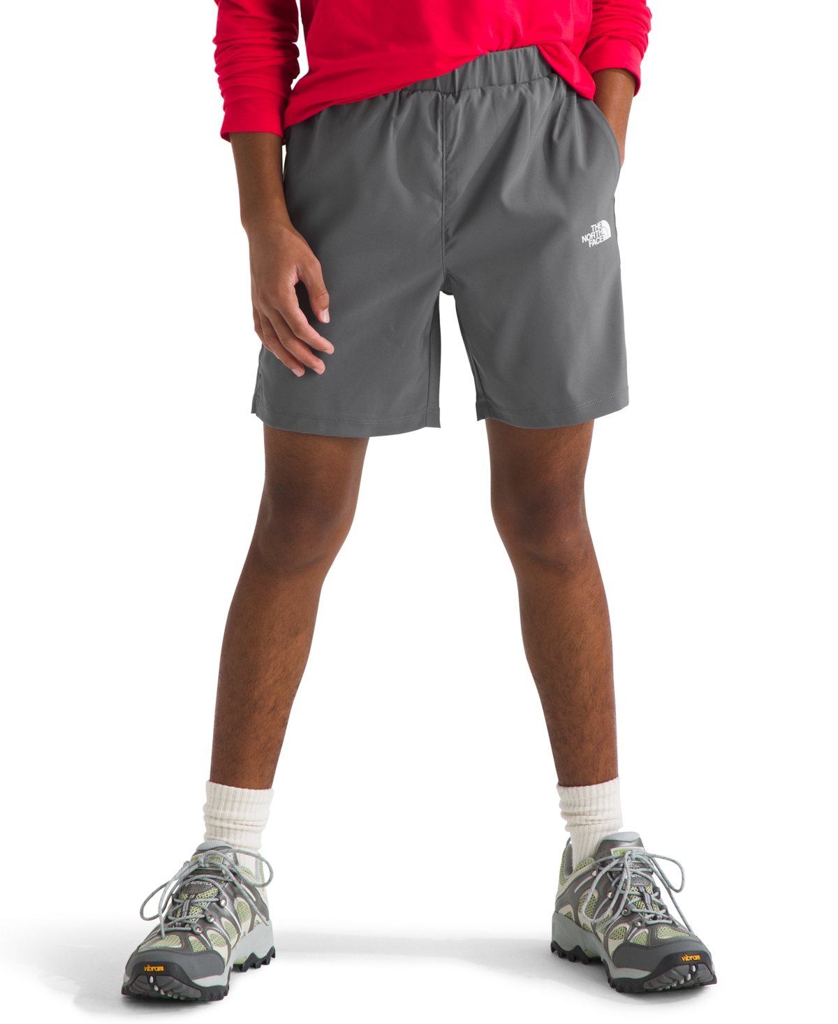 Click here for The North Face Boys 6-20 On The Trail Pull-On Shor... prices