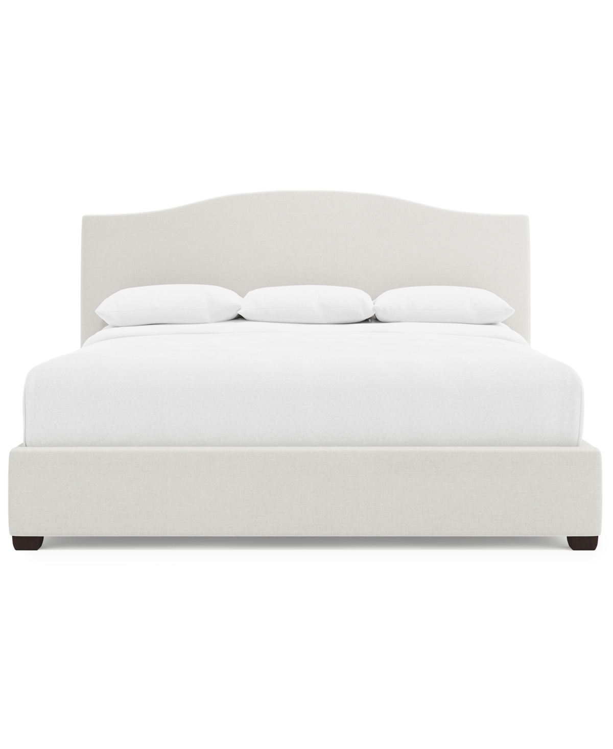 Click here for Graham King Upholstered Storage Bed - White prices