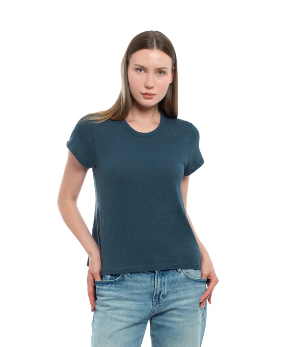 Click here for Wilt Clothing Womens Baby Fit Crew Tee - Legion bl... prices