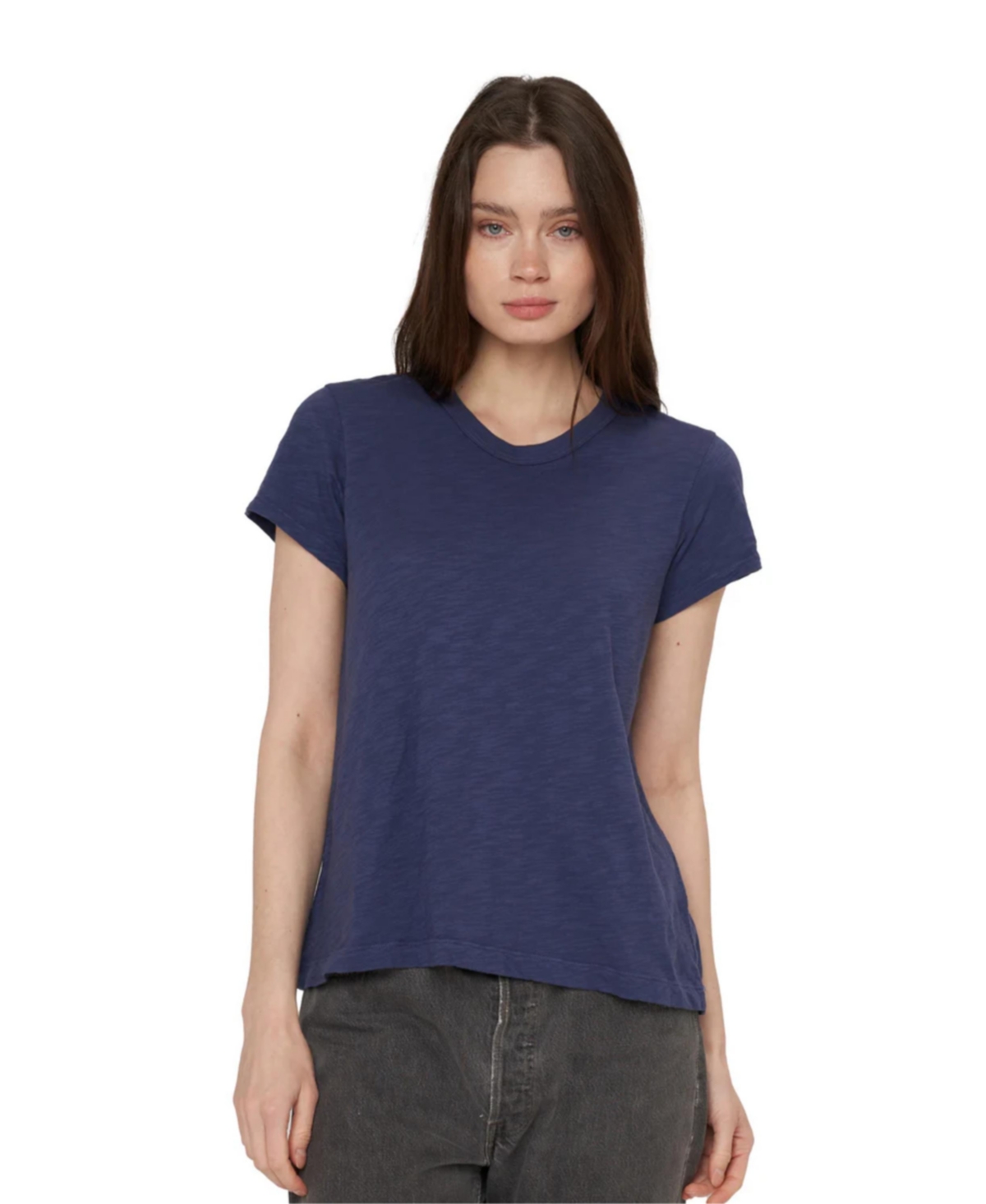 Click here for Wilt Clothing Womens Baby Fit Crew Tee - Midnight prices