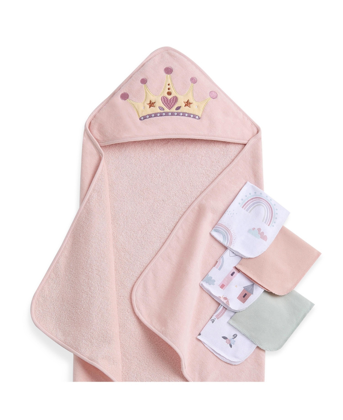 Click here for Evolur Baby 6-Piece Gift Set – Hooded Towel... prices