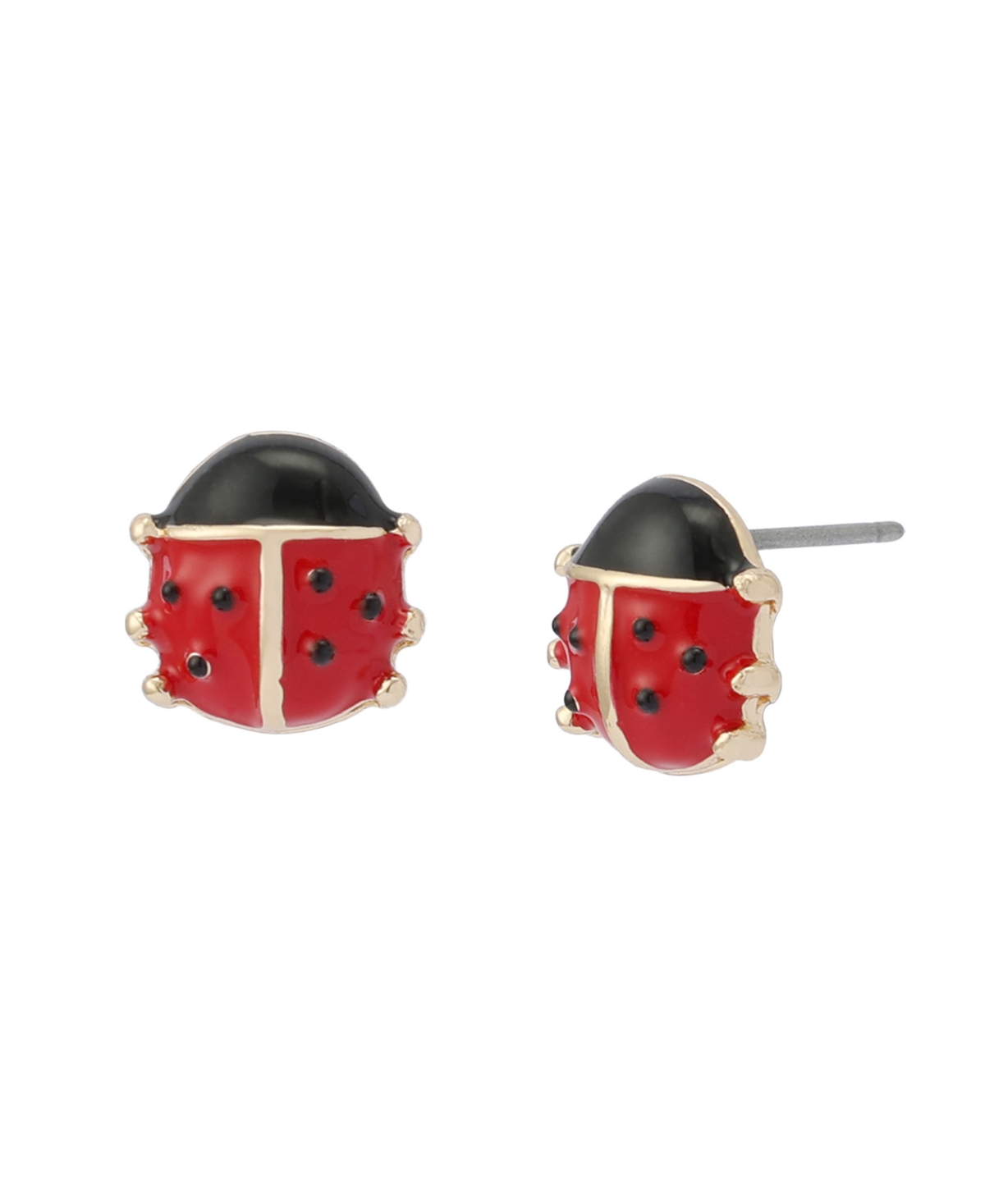 Click here for Betsey Johnson Red Hothouse Bloom Ladybug Stud Ear... prices