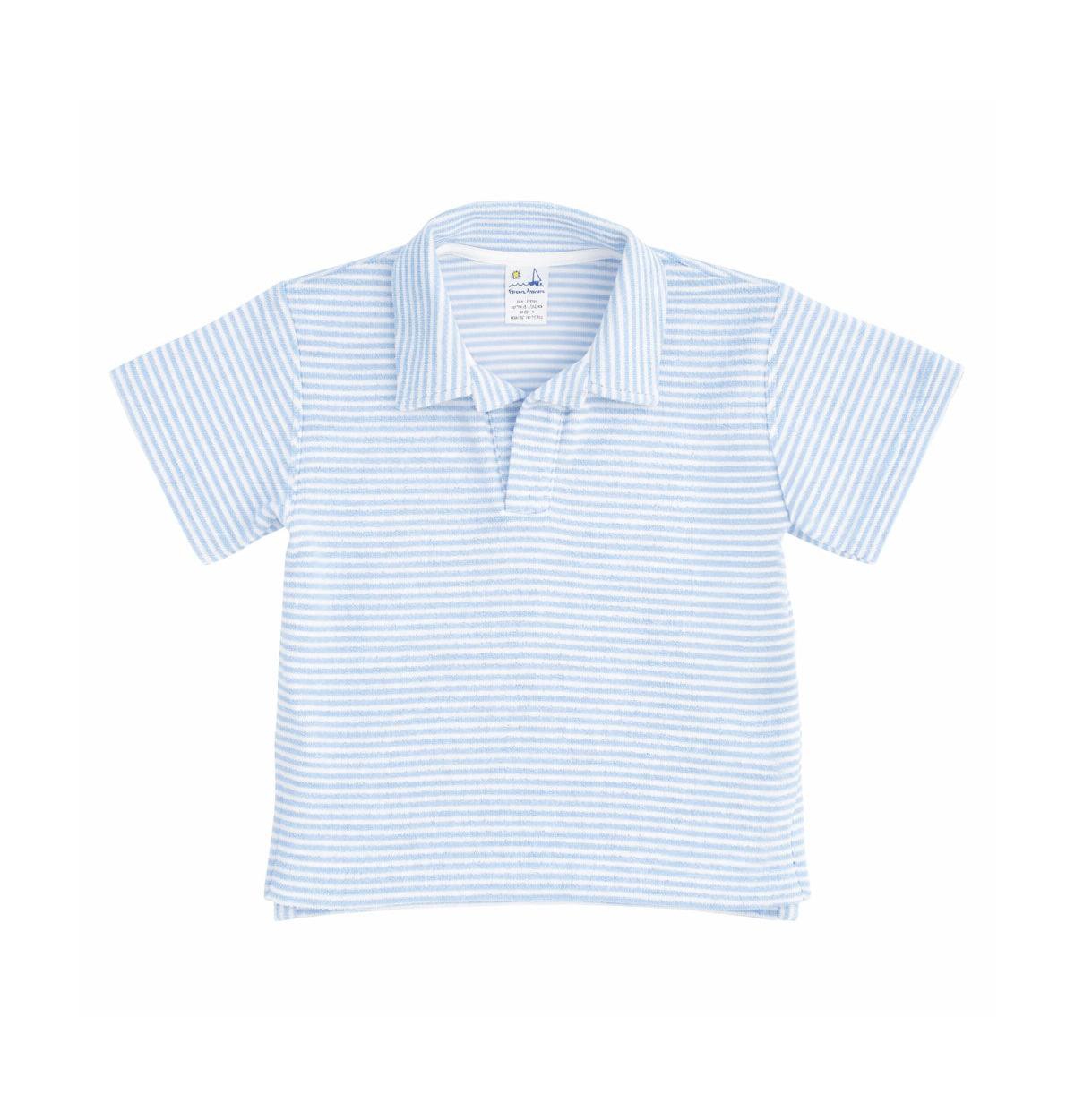 Click here for Florence Eiseman Toddler Boys Stripe Terry Polo prices