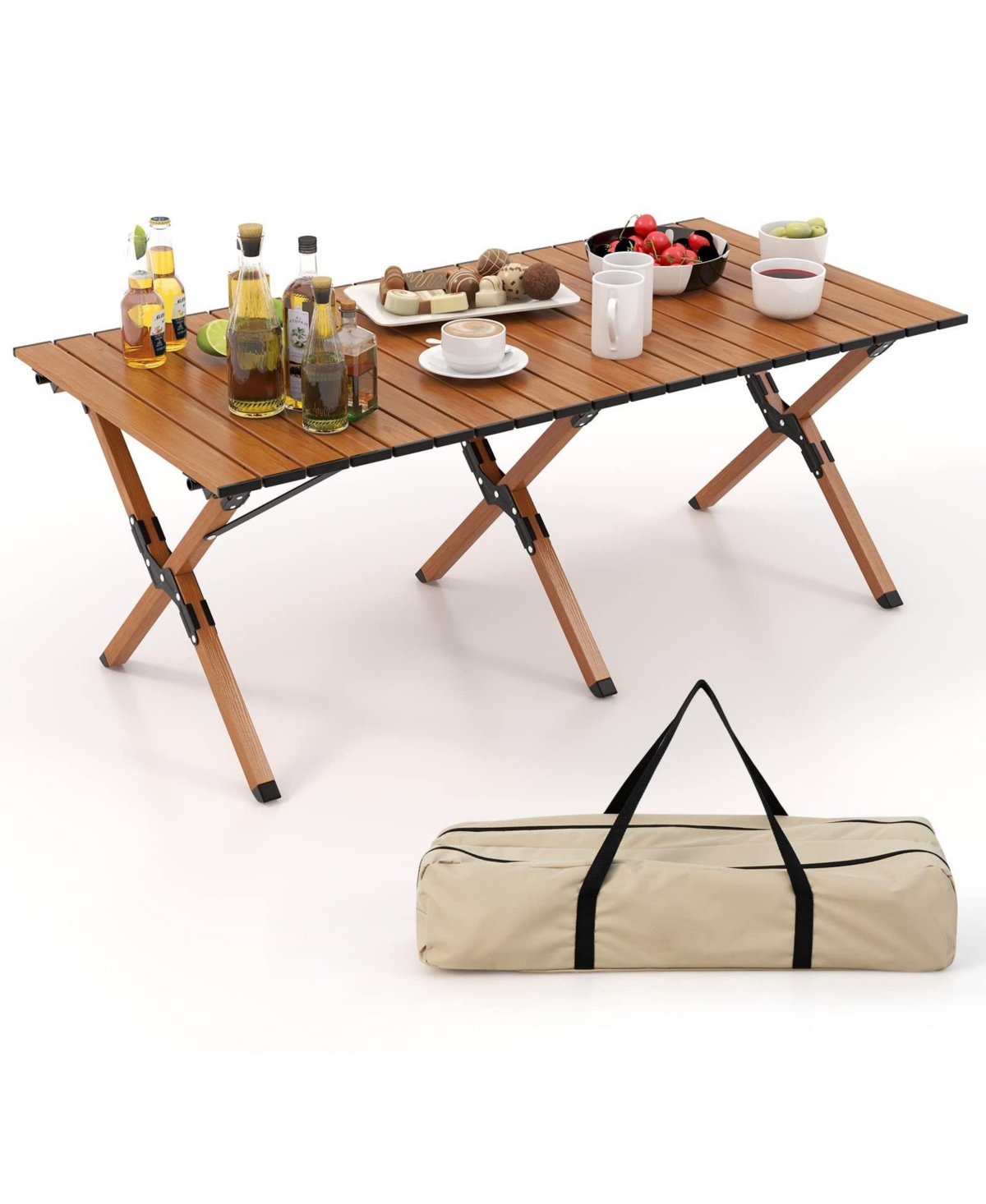 Click here for Mecale Lightweight Folding Aluminum Camping Table... prices