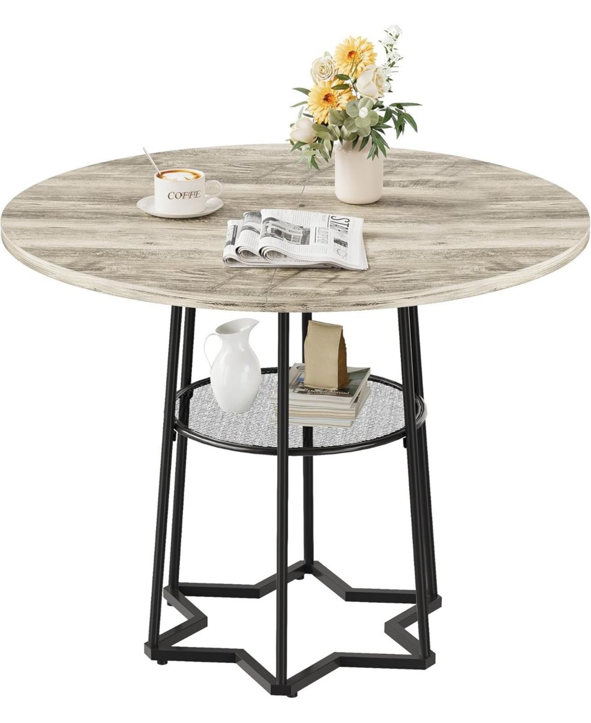 Click here for Gaomon Kitchen Table Round Dining Table for 4 39 i... prices