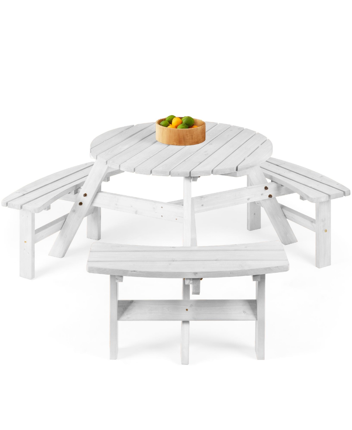 Click here for Best Choice Products 6-Person Circular Outdoor Woo... prices