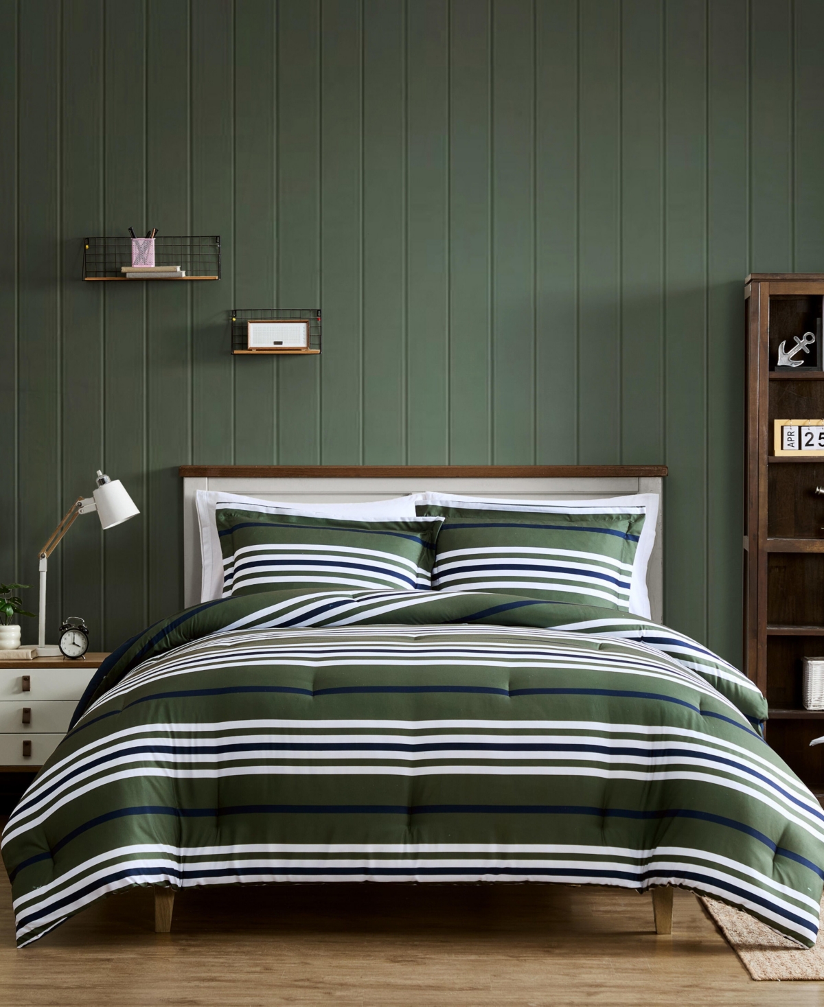 Click here for Nautica Uphaul Stripe Reversible 2-Pc. Comforter S... prices