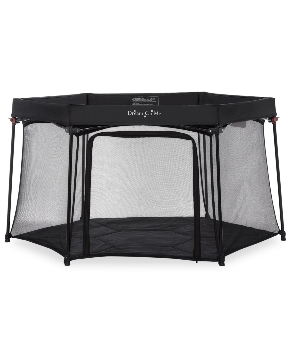 Click here for Dream On Me Onyx Playpen in Pink - Black prices