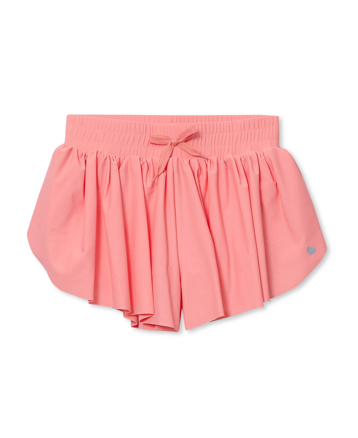 Click here for Lands End Girls Active Flutter Shorts - Salmon ros... prices