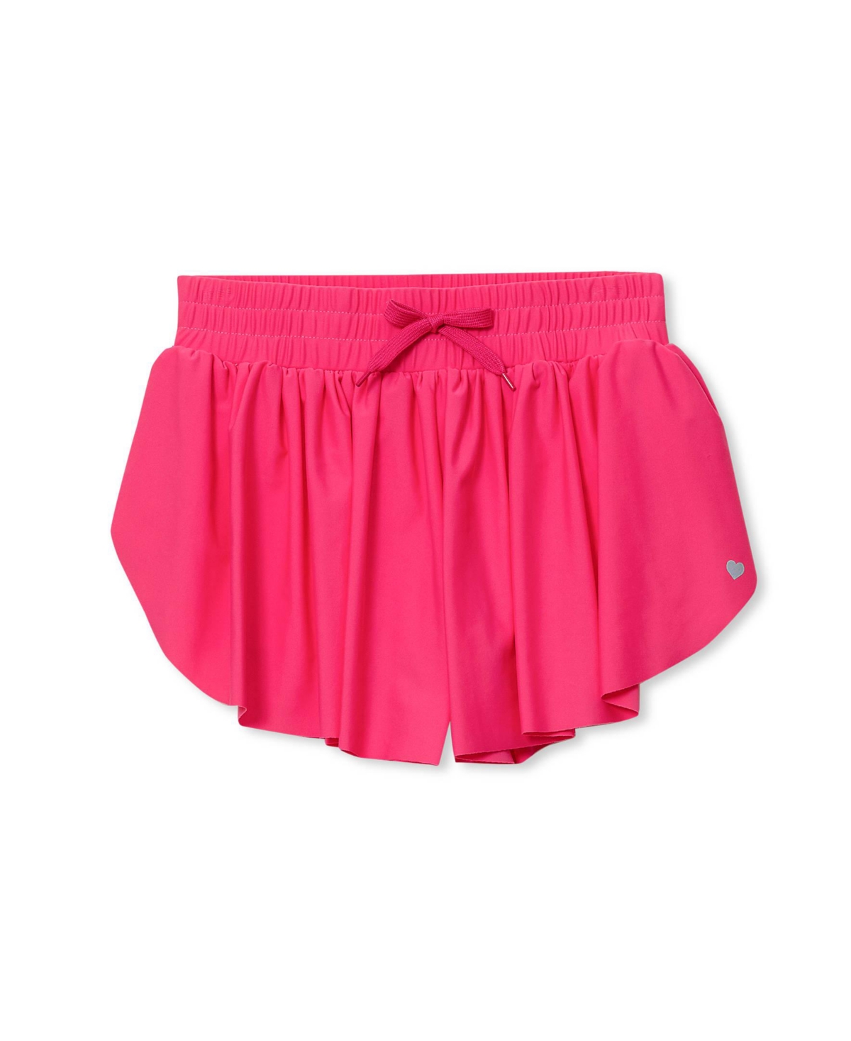 Click here for Lands End Girls Active Flutter Shorts - Hot pink prices