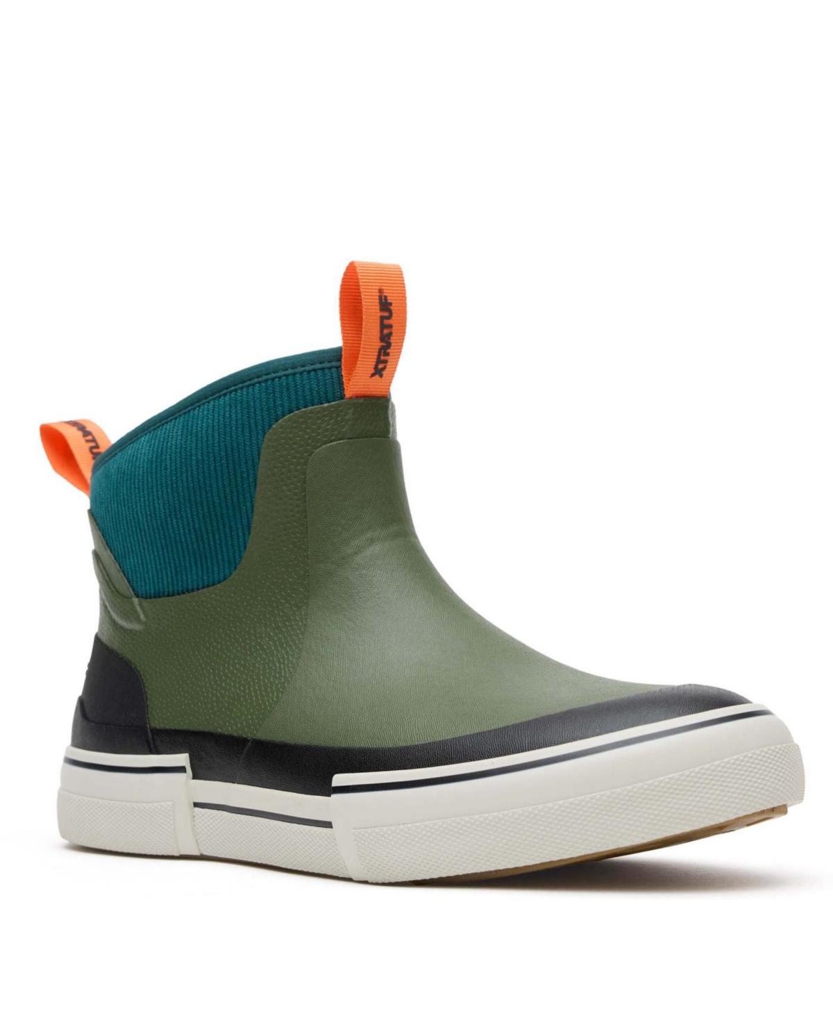 Click here for Xtratuf Mens Ankle Deck Boot Ooto - Dark sea green prices