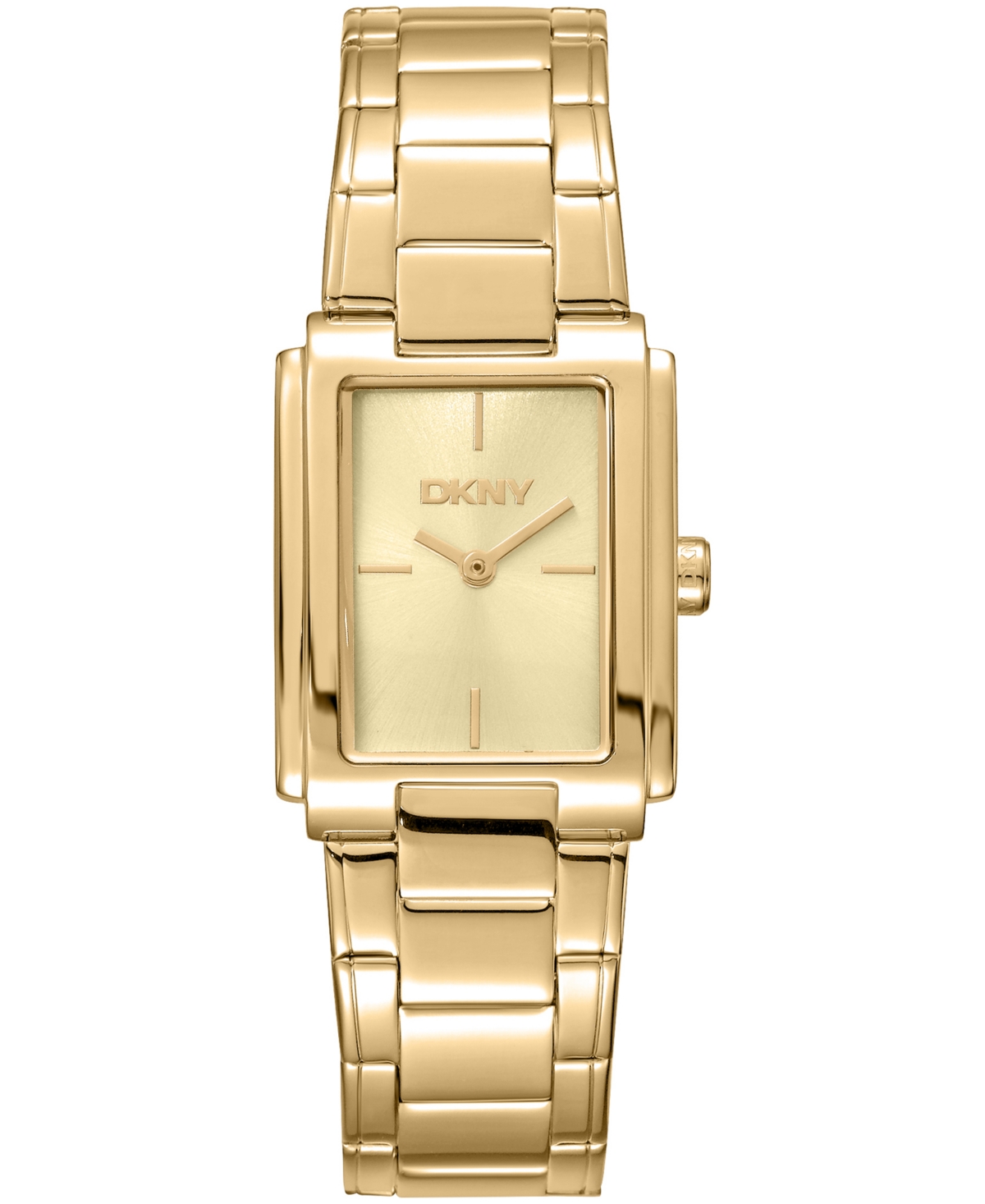 Click here for Dkny Womens Champagne Dial Gold-Tone Stainless Ste... prices