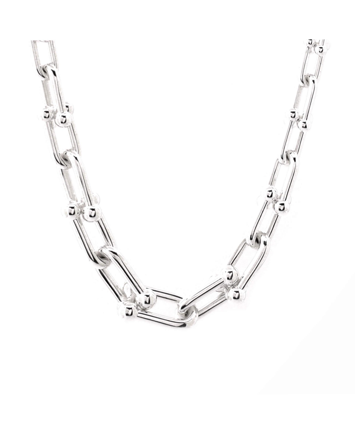 Click here for Pre-Owned Tiffany & Co HardWear Graduated Link Nec... prices