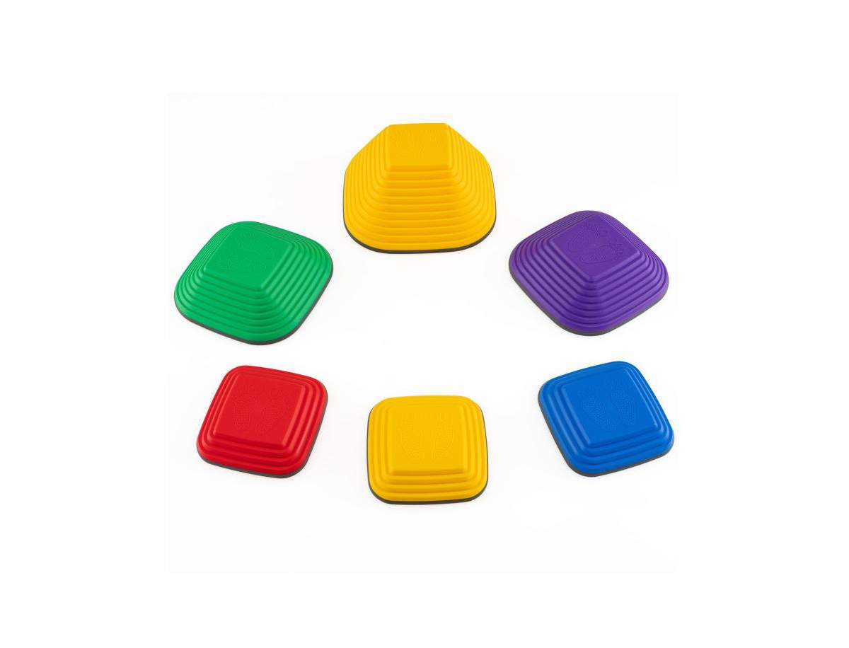 Click here for Slickblue 6-Piece Kids Stepping Stones Square Bala... prices