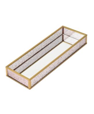 Click here for Lauraella Handcrafted Glass Tray Decorative Storag... prices