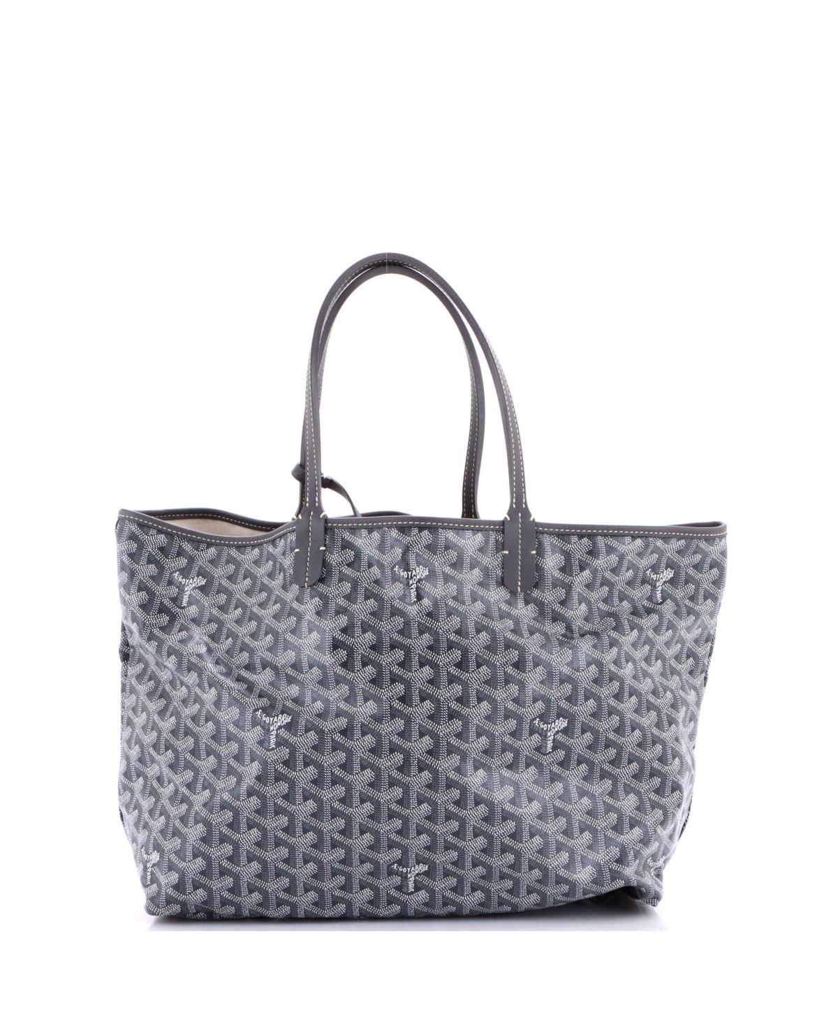 Click here for Pre-Owned Goyard Pm Saint Louis Tote Coated Canvas... prices