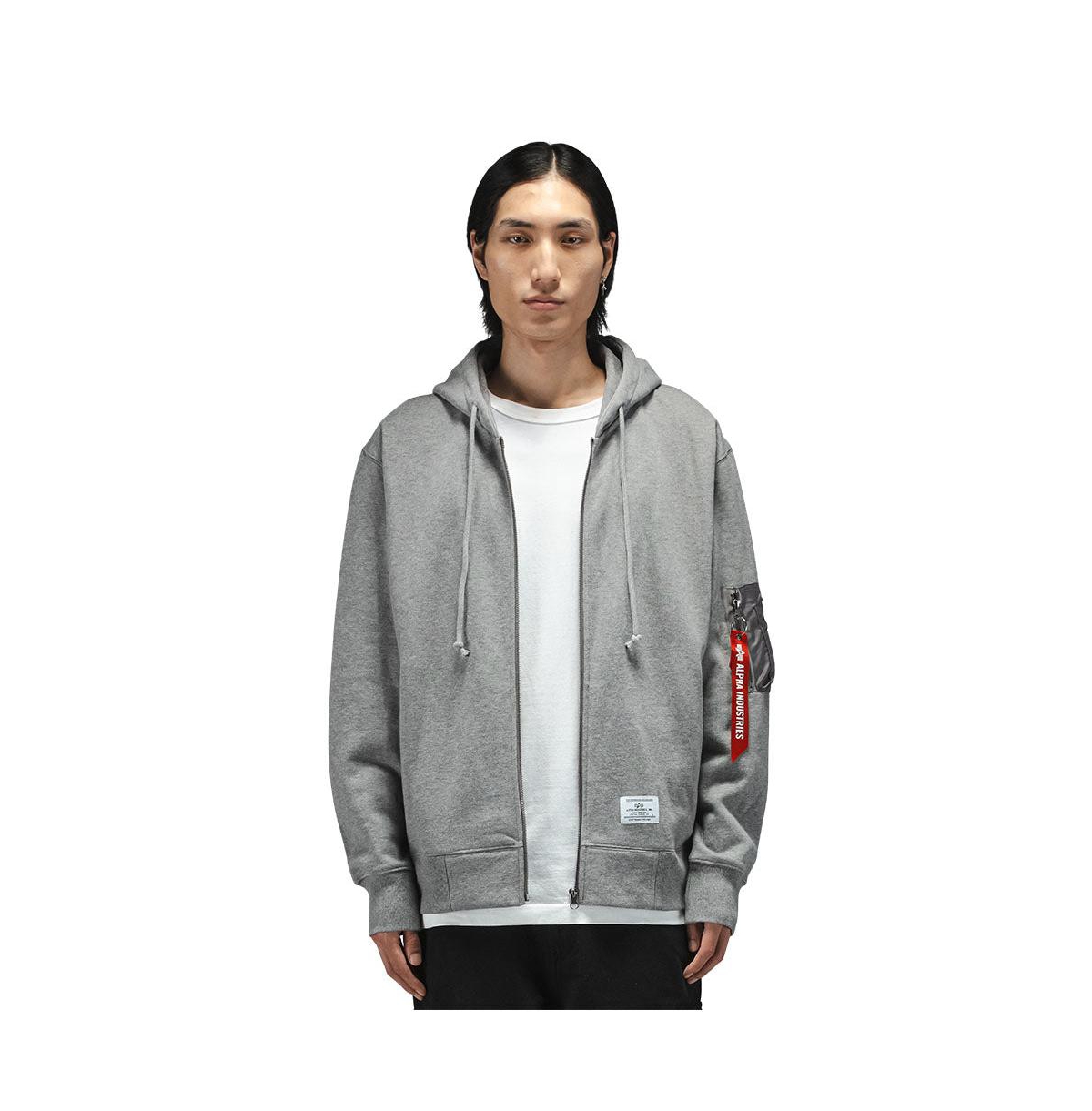 Click here for Alpha Industries Mens Utility Pocket Full Zip Up -... prices