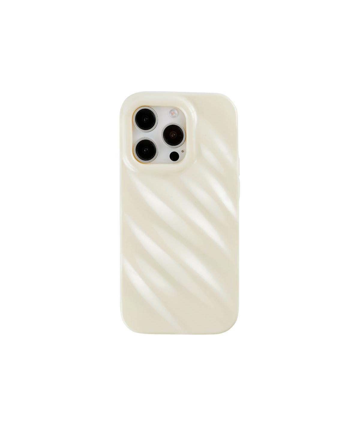 Click here for Auramma Green Silk Look iPhone 14 Pro Case - White prices