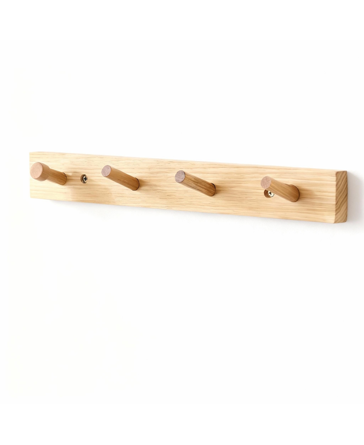 Click here for Yigii Hickory Wood Wall Coat Rack  Space-Saving  E... prices