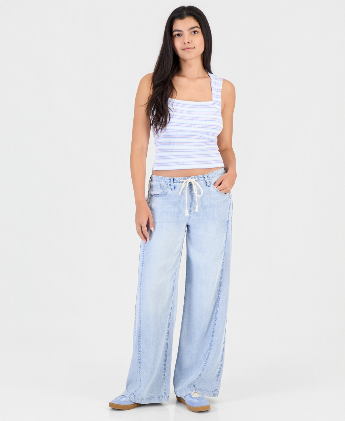 Click here for Celebrity Pink Juniors Light-Weight Wide-Leg Draws... prices