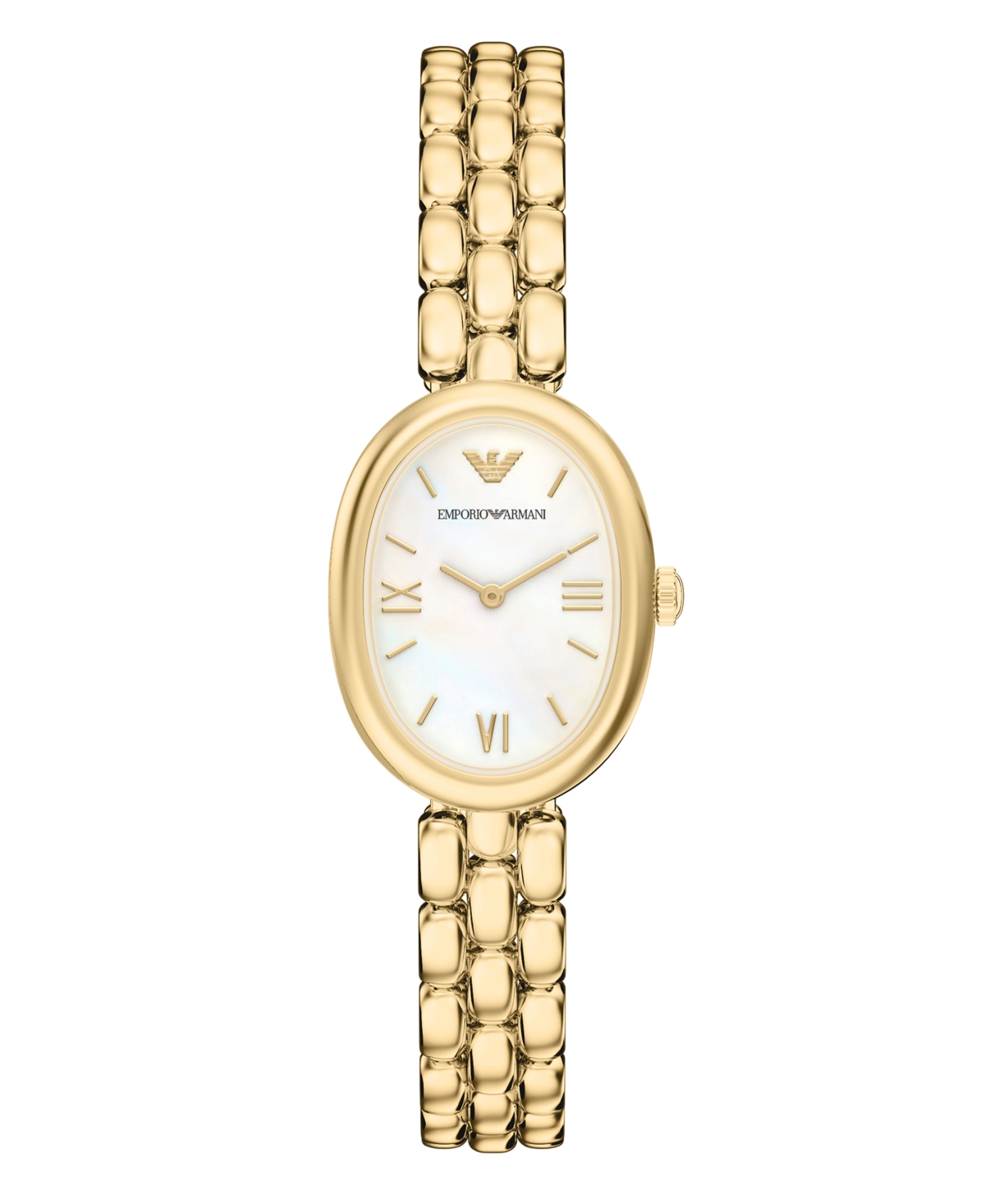 Click here for Emporio Armani Womens Quartz Two-Hand Gold Stainle... prices