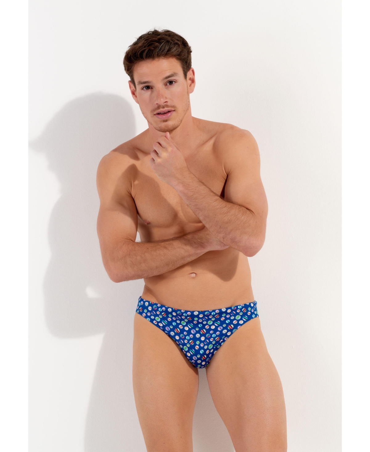 Click here for Hom Usa Mens Socoa Swim Micro Briefs - Blue prices