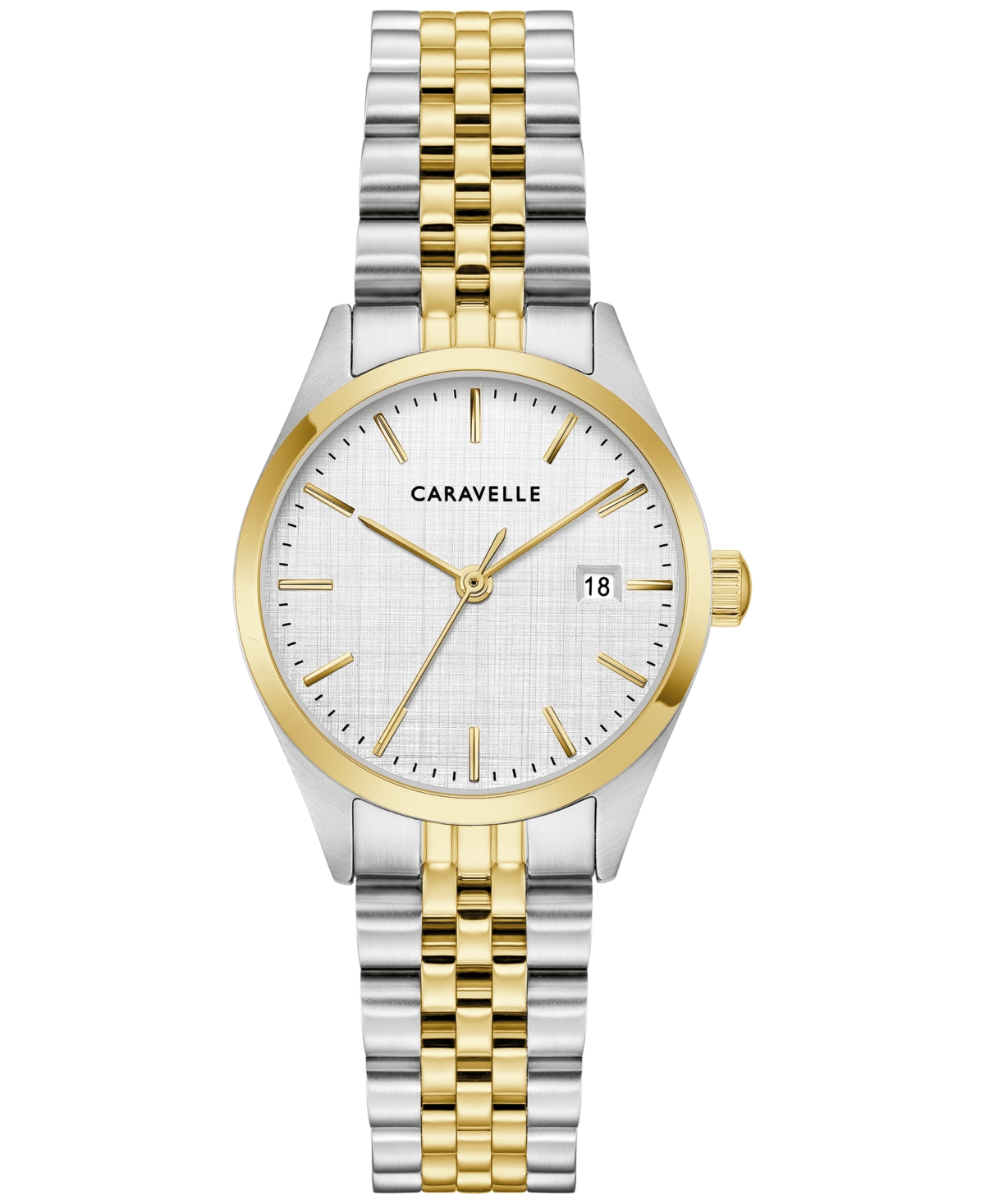 Click here for Caravelle Womens Classic Two-Tone Stainless Steel... prices