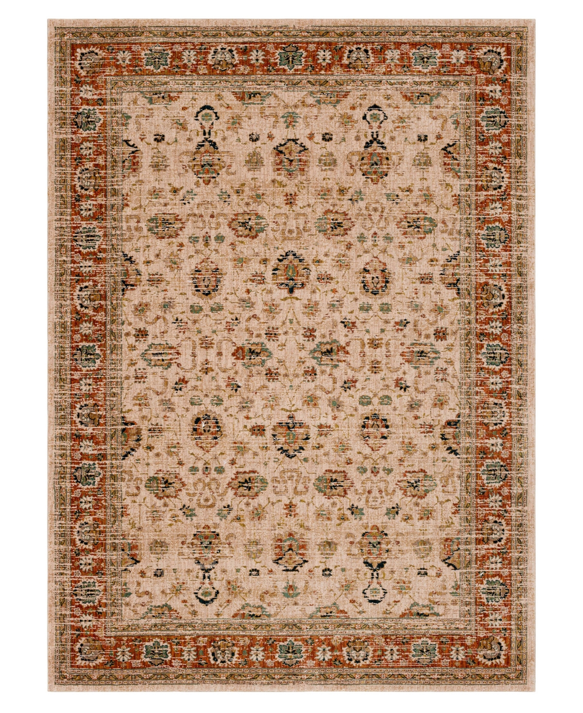 Click here for Closeout! Karastan Spice Market Koyna Cream 53 x 7... prices