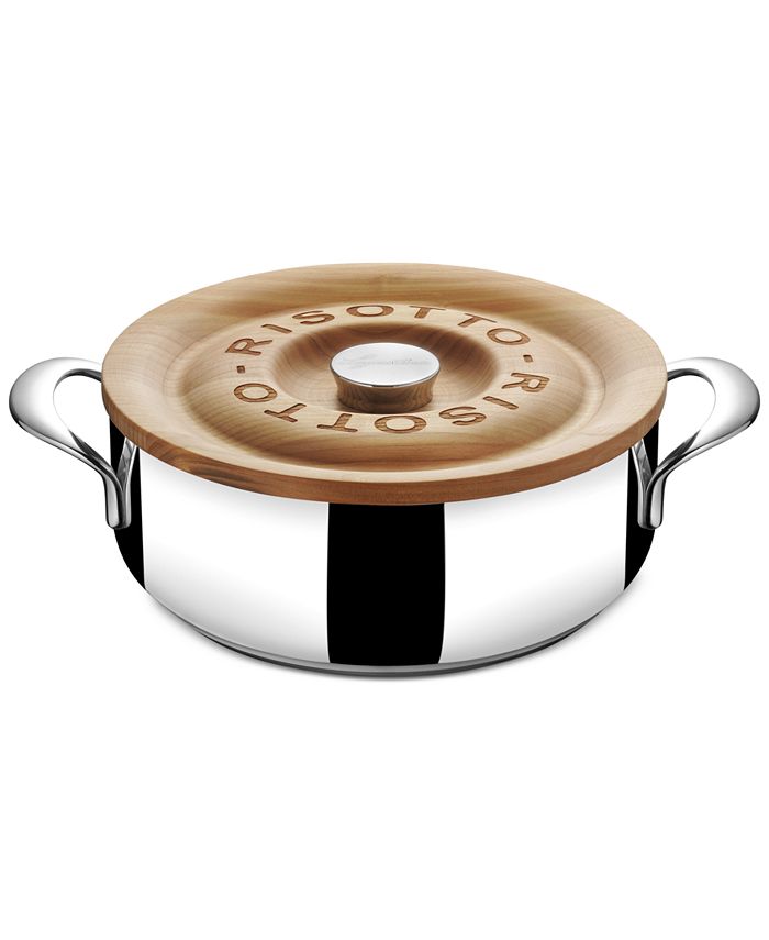Lagostina Stainless Steel 4-Qt. La Risottiera Risotto Pan - Macy's