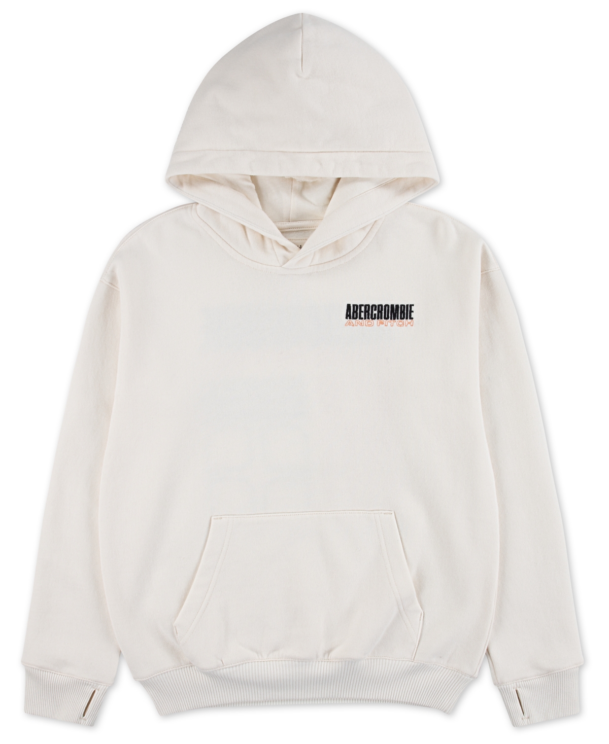 Click here for abercrombie kids Boys Pull-On Hoodie - Ivory prices