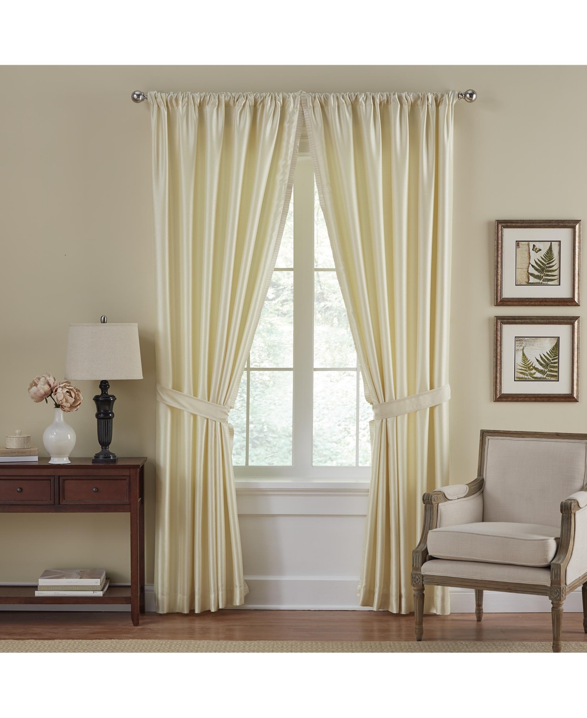 Click here for Elrene Home Fashions Versailles Faux Silk Blackout... prices