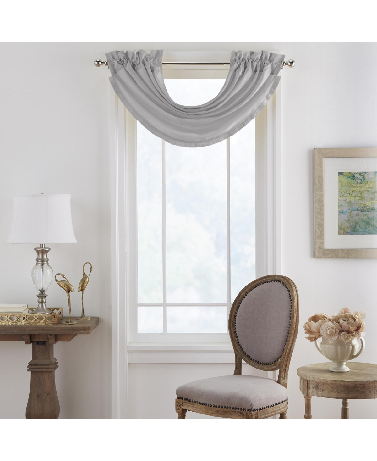 Click here for Elrene Home Fashions Versailles Faux Silk Waterfal... prices